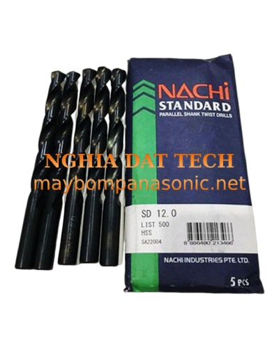 Mũi khoan sắt Nachi 12mm