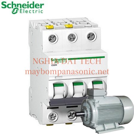 Hướng dẫn chọn CB cho động cơ 3 pha