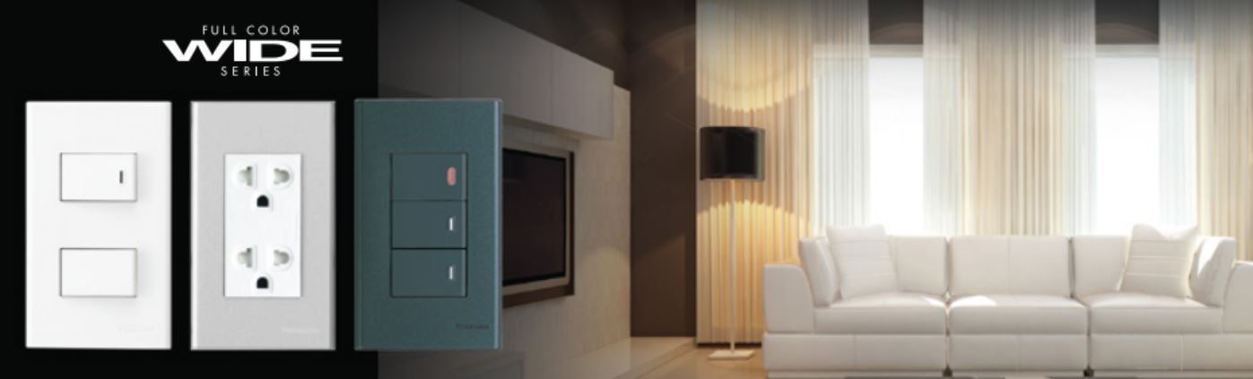 Ổ cắm đơn panasonic WEV1081SW WIDE